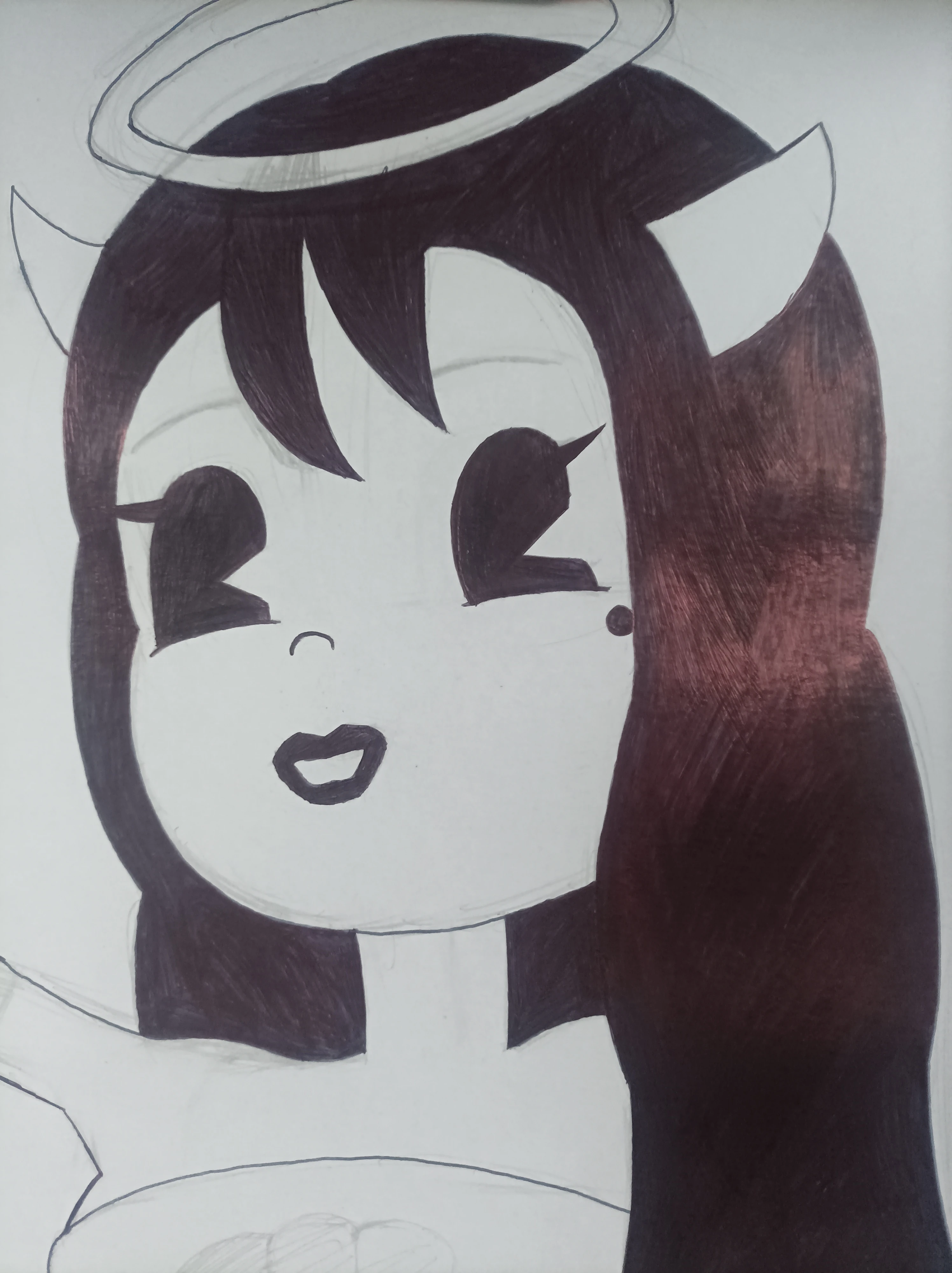 peek at an upcoming drawing i'm doing, also hello batim fandom | Fandom