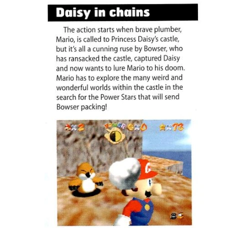 Every copy of Super Mario 64 is personalized. | Fandom