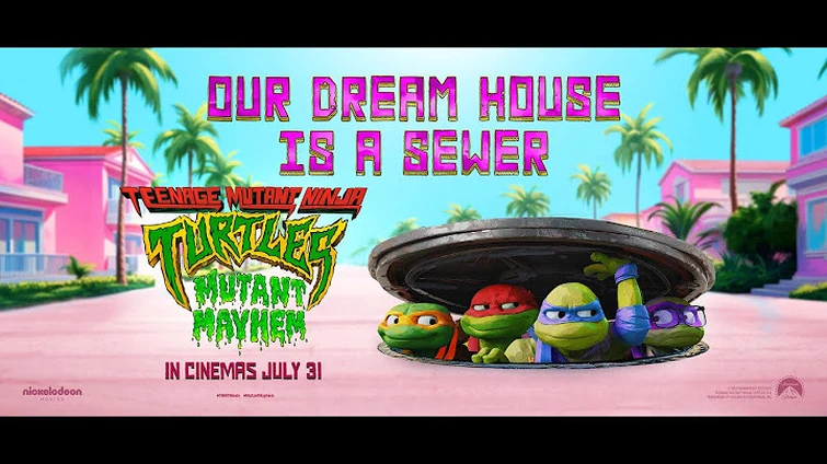 TEENAGE MUTANT NINJA TURTLES: MUTANT MAYHEM | Our Dream House is a Sewer | Paramount Pictures UK ...