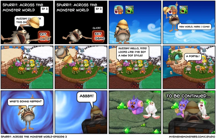 Spurrit across the monster world-Episode 3! | Fandom