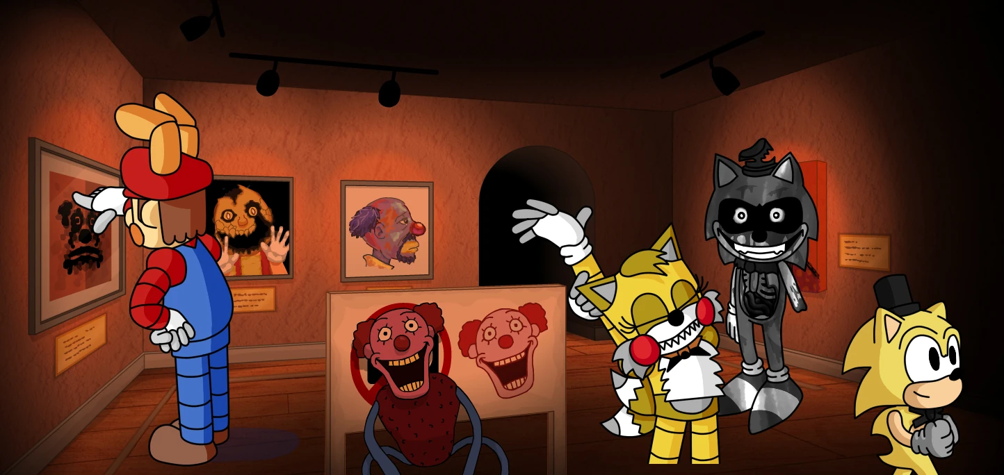 fnas and onaf crossover part 2 the paintings | Fandom