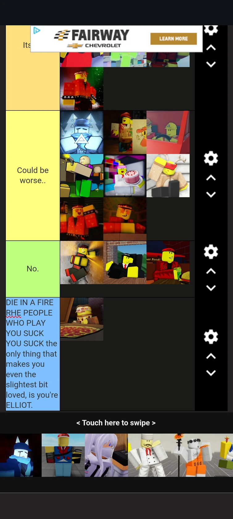 Elliot skin tier list | Fandom