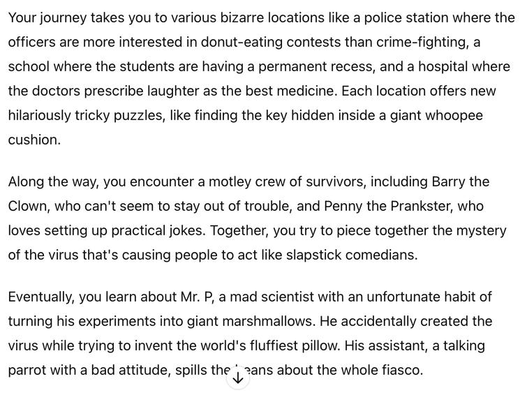 Hmmm… today feels like a good day to ask ChatGPT to rewrite the plot of ...