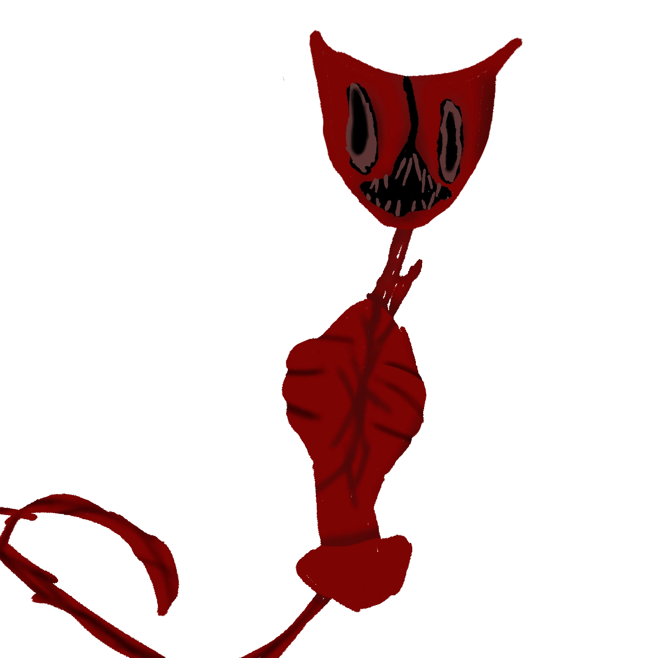 Bored, here's the unfinished hatred doodle. | Fandom