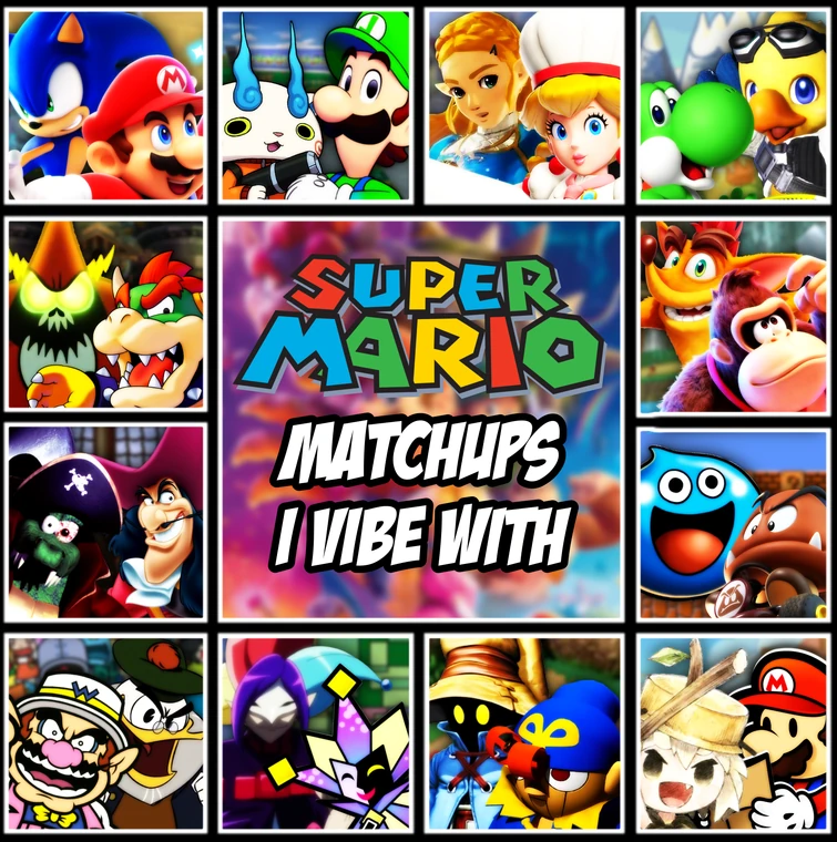 Mario Matchups are fun when you don’t got a Redditor screaming in your ...