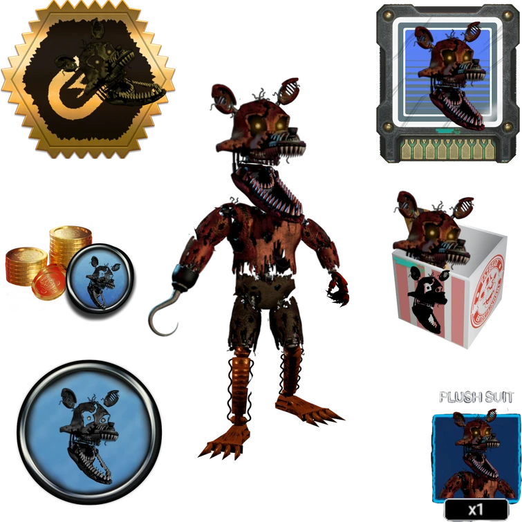 Pomysł na nową postać do fnaf ar: nightmare Foxy | Fandom