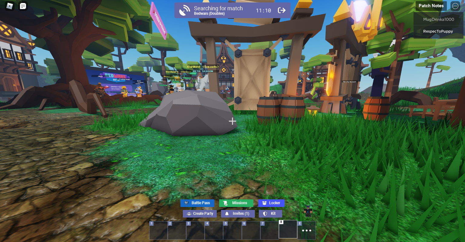 this has to be the longest queue waiting time in roblox bedwars | Fandom