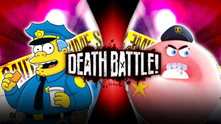 Chief Wiggum vs Donut Sheriff (The Simpson vs The Amazing World Of ...