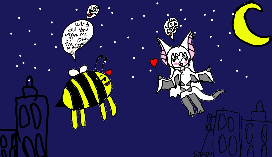 bee and cat share a wonderful moment. (ft. my OCS) | Fandom
