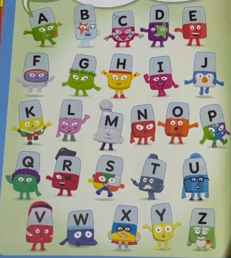 Alphablocks Capital Forms | Fandom