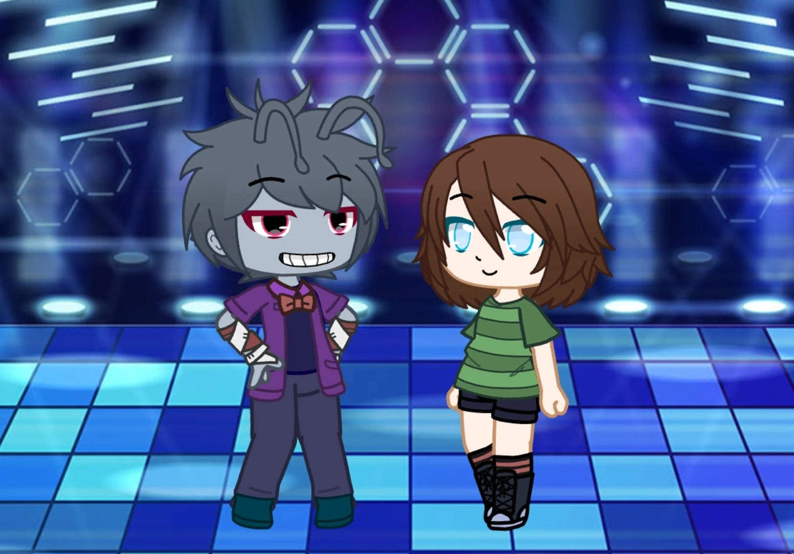 Two main characters from a webtoon | Fandom