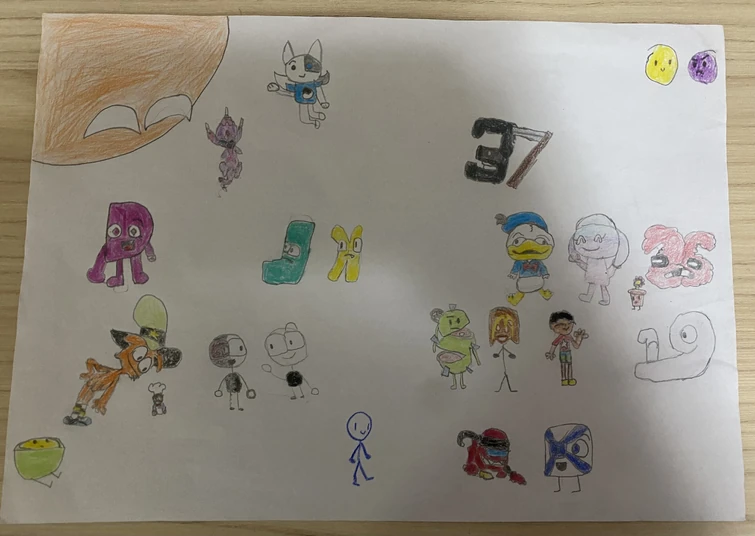 Drawing of the PFP Gang | Fandom