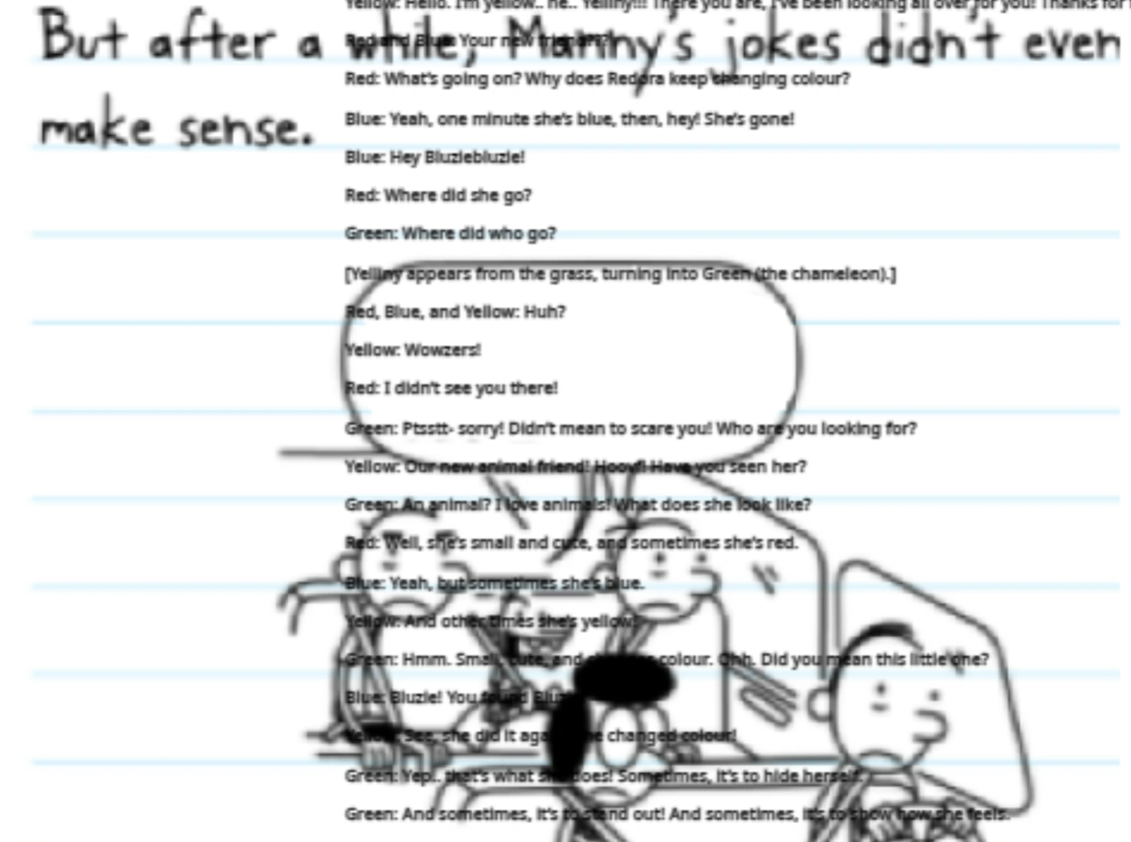 Colourblocks X DOAWK Meme | Fandom