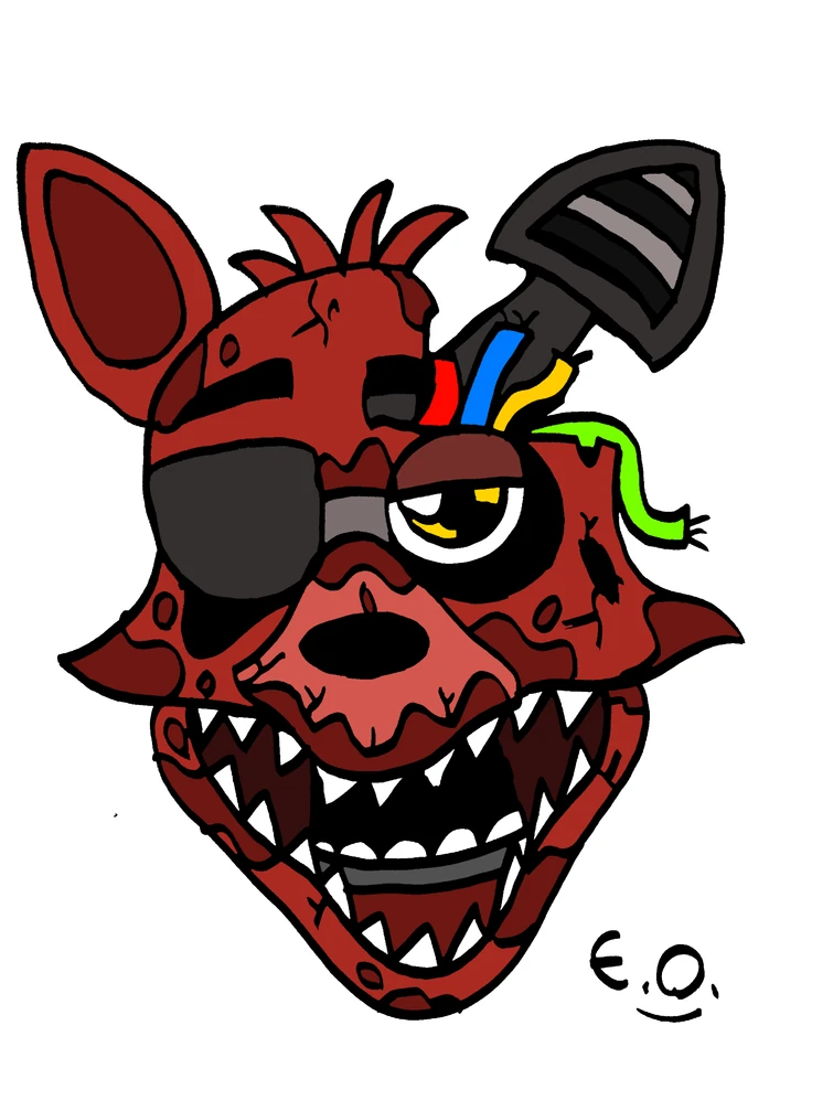 Mi dibujo de Foxy | Fandom