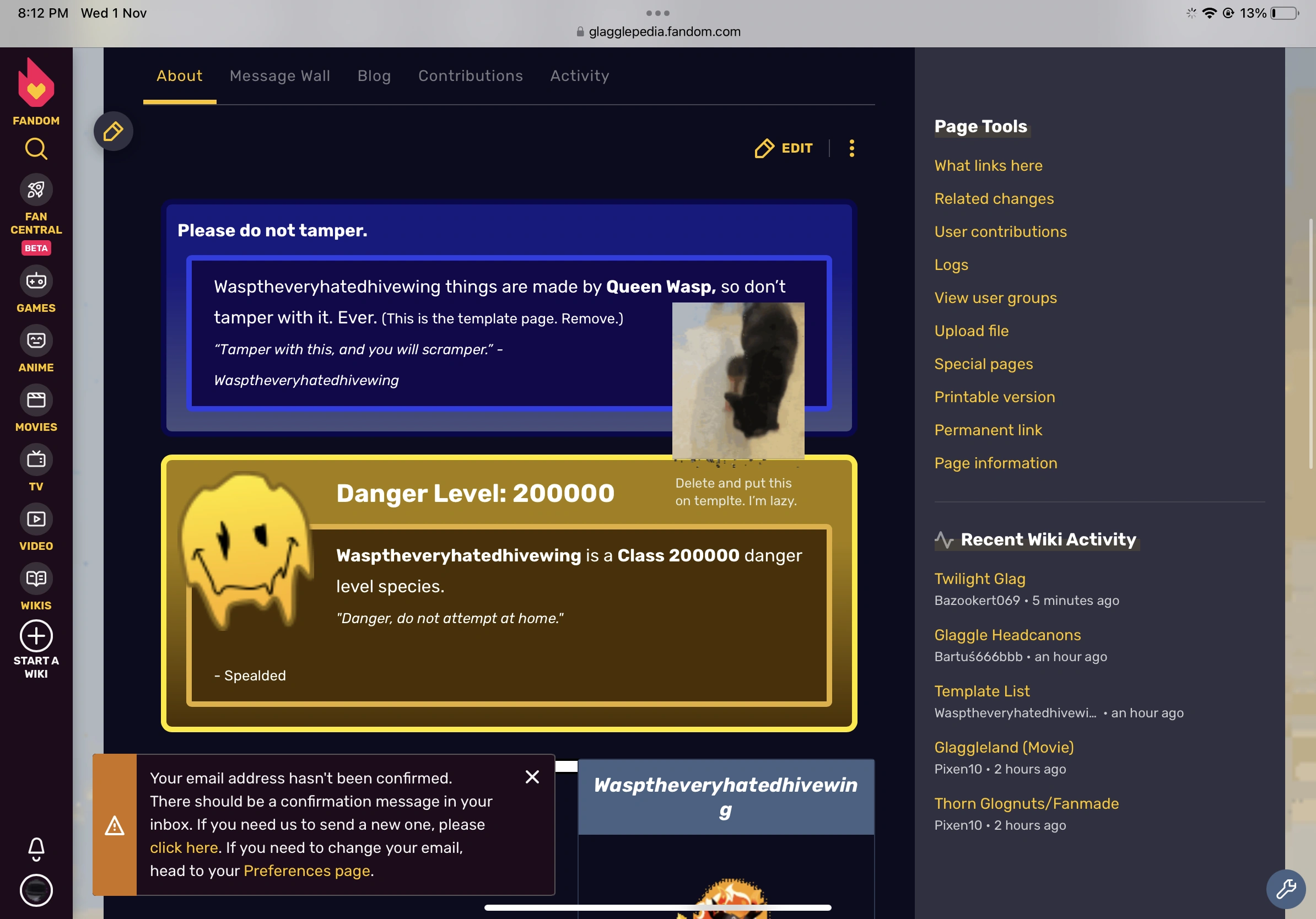 Danger level | Fandom