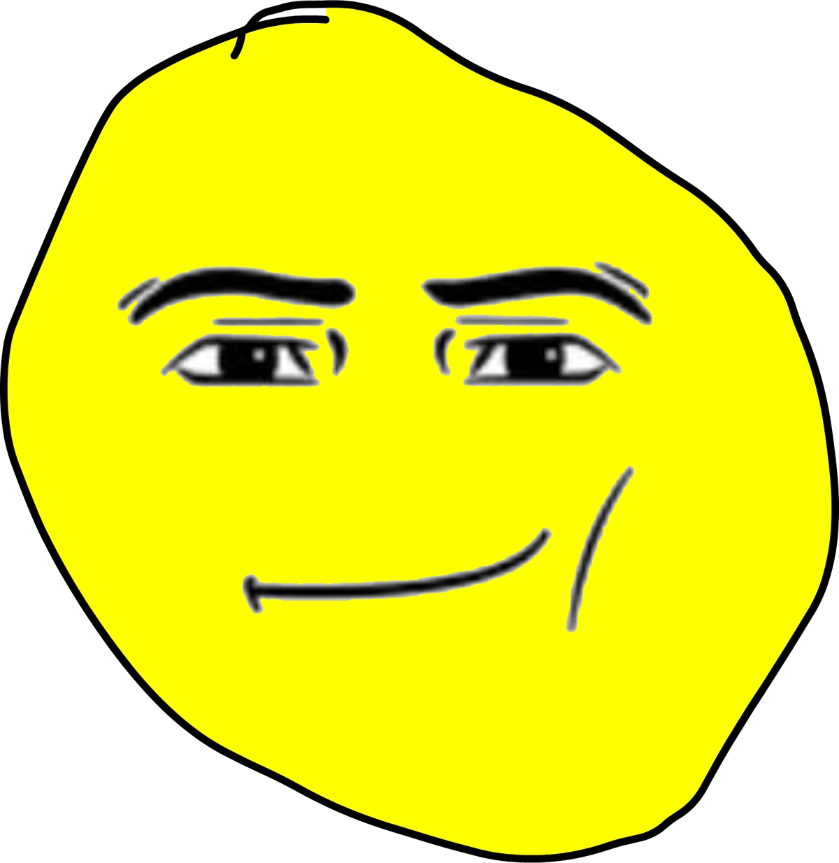 honestly yellow face with the man face would be better than the canon ...