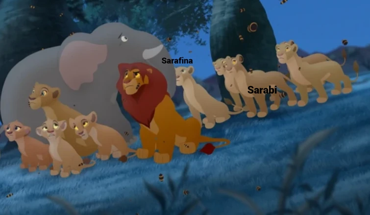 Sarabi and Sarafina in The Lion Guard? | Fandom