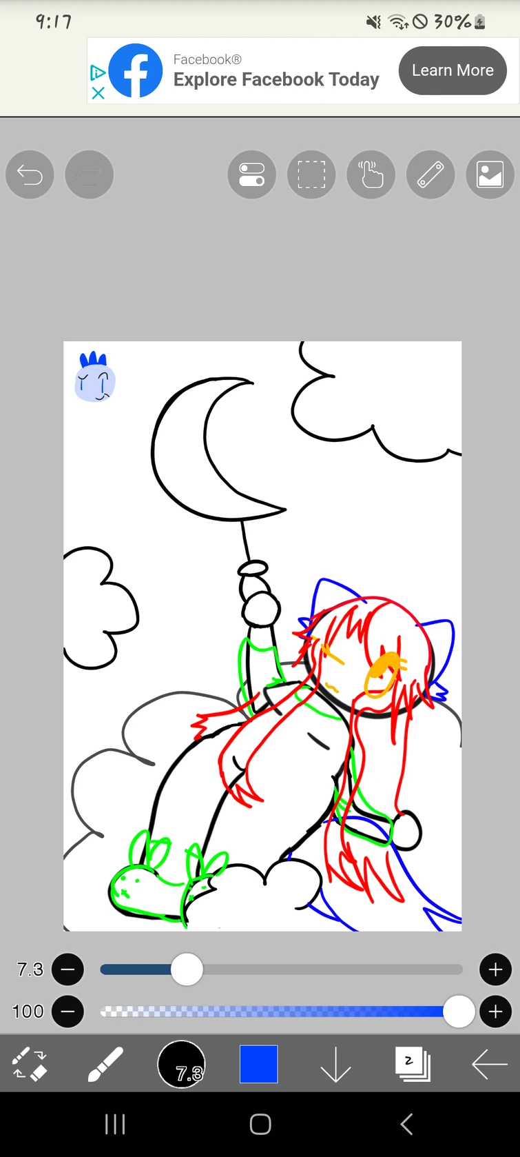 Work in progress (IGNORE THE FUNNY BLUE CYBORG AND FOCUS ON EPPY LIBBY!!!!) (Click 4 full image ...