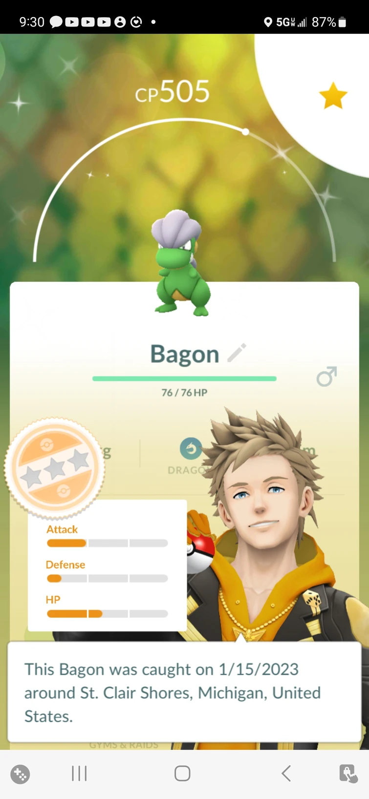 Let's go! Shiny Bagon! | Fandom