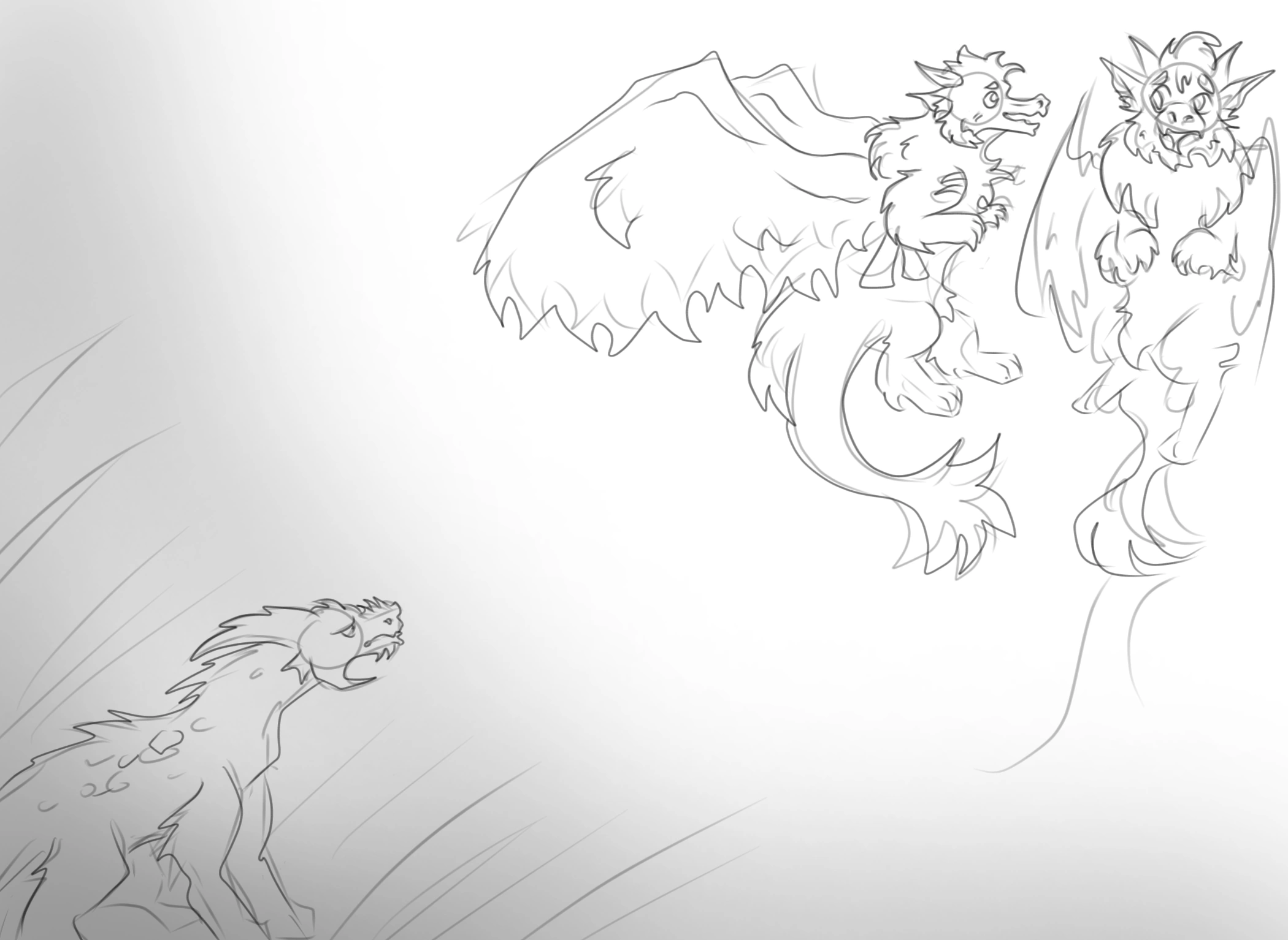 y'all ever think if flightless dragons get jealous seeing other dragons with wings | Fandom