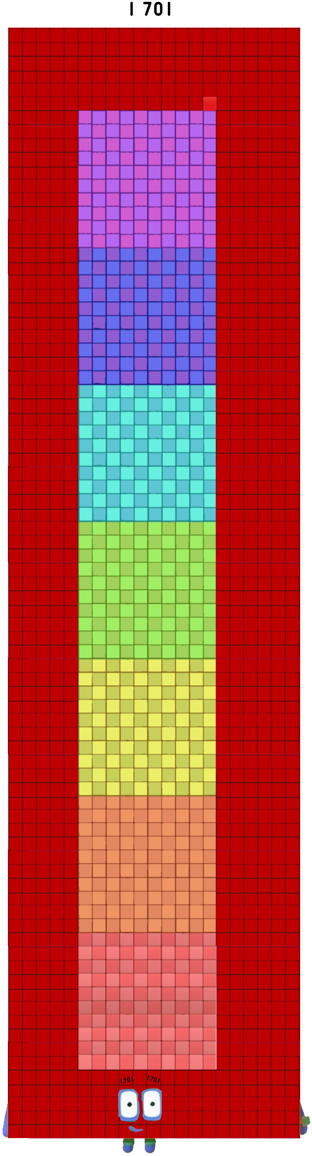 Numberblock 1701 | Fandom