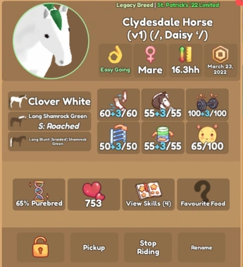 Trading PB Clover Clyde :] | Fandom