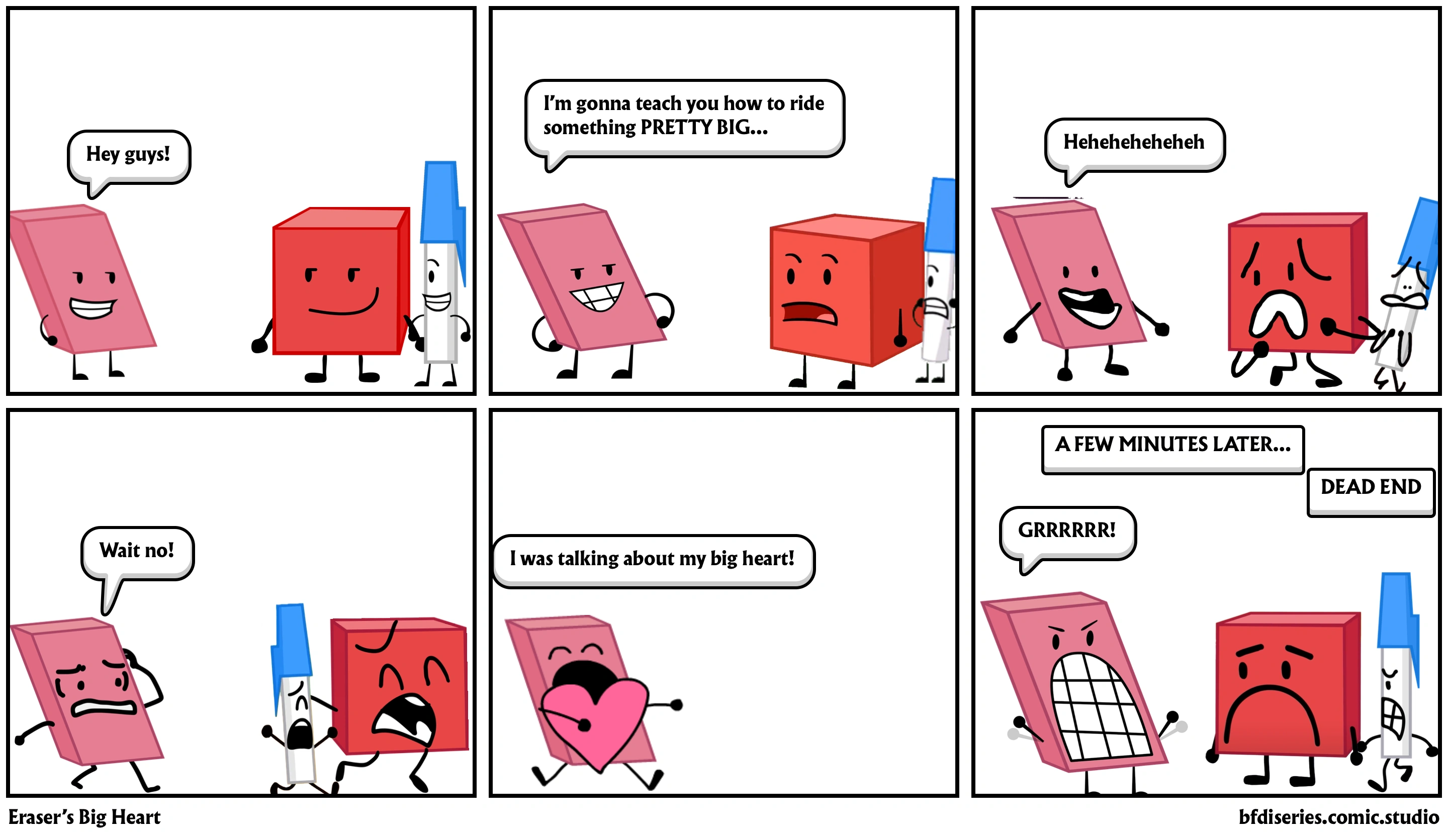 Pen and Blocky were never heard from again… | Fandom