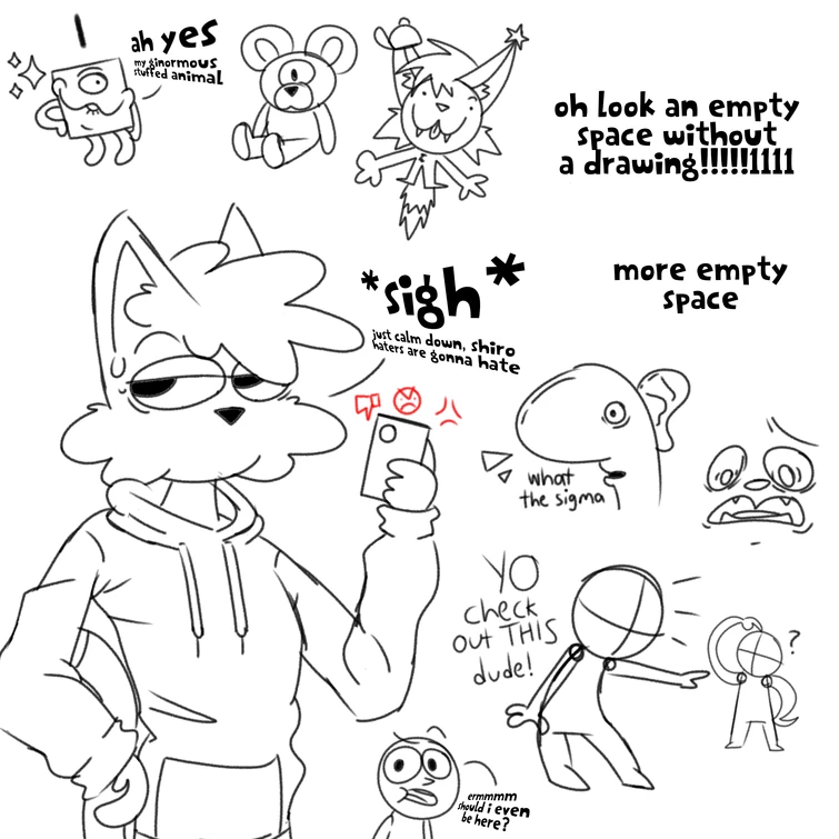 random doodles i made (rushed thanks to low chromebook battery) | Fandom