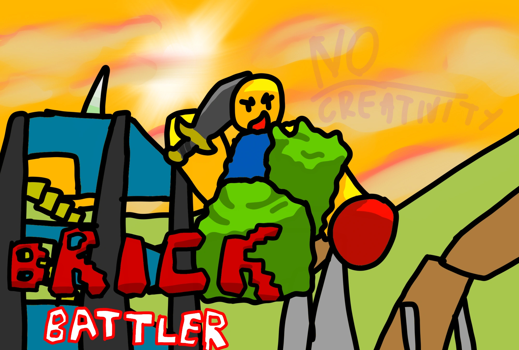 Brickbattler art | Fandom