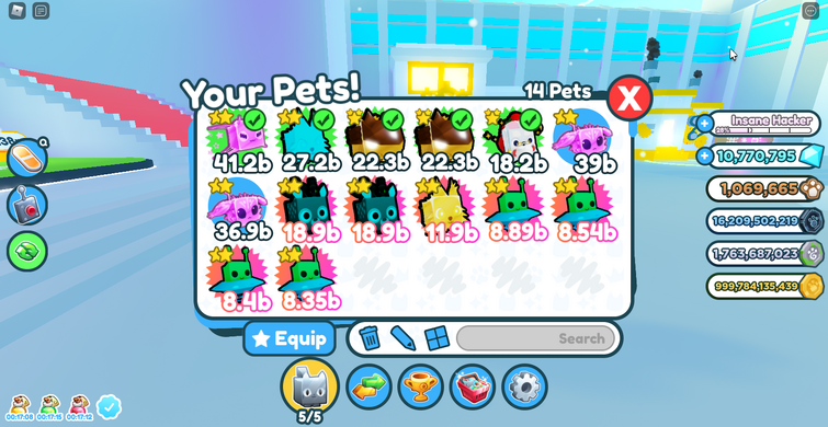 Selling pets for gems (pet sim x) | Fandom