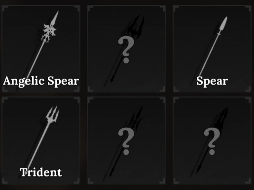 what are the types of spears | Fandom