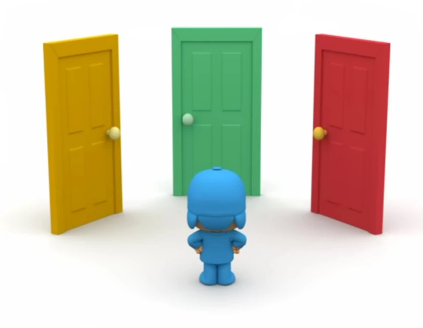 When I read the title of "Double Doors, Double Locked", I think of this ...