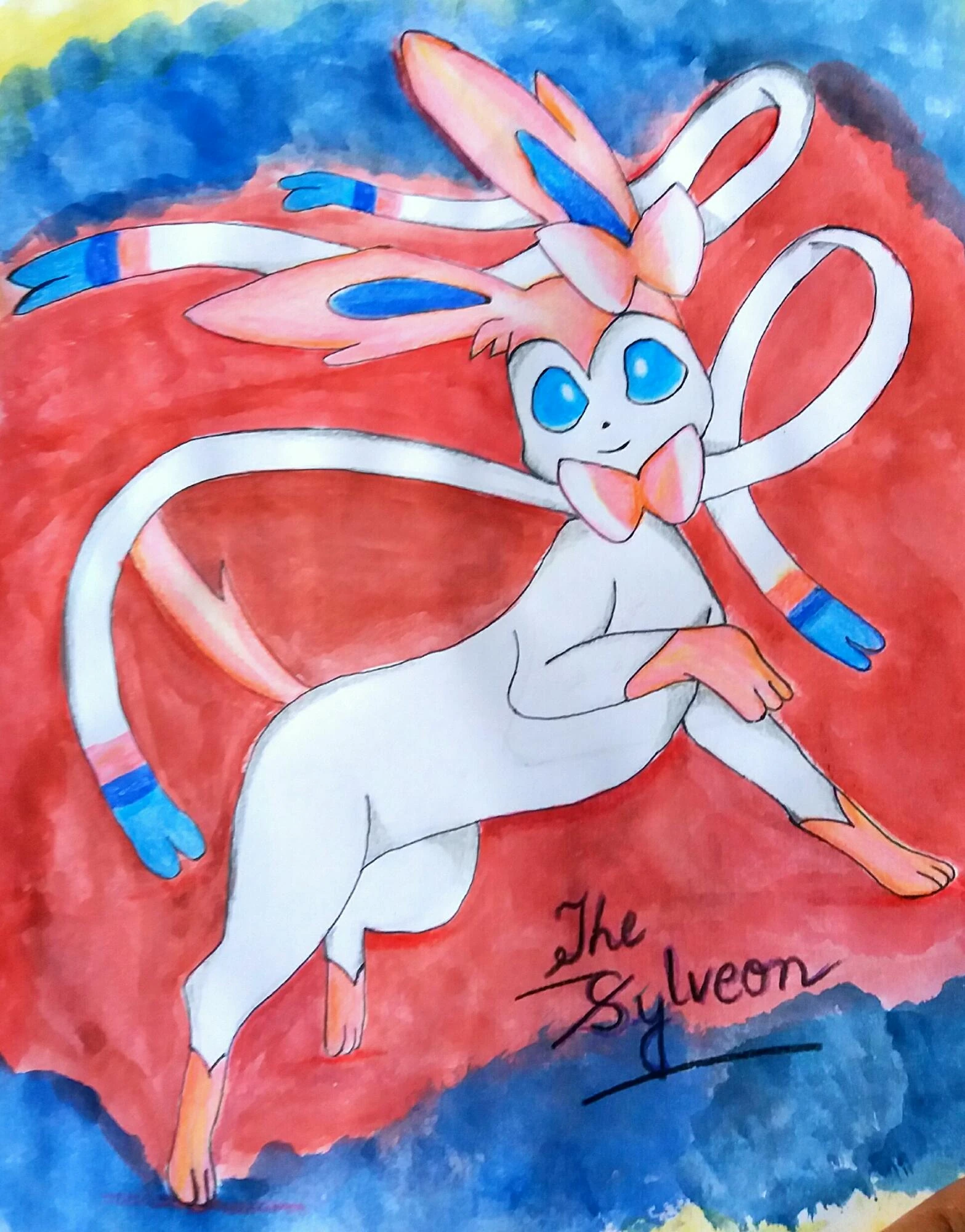 MY DRAWING : The Sylveon. | Fandom