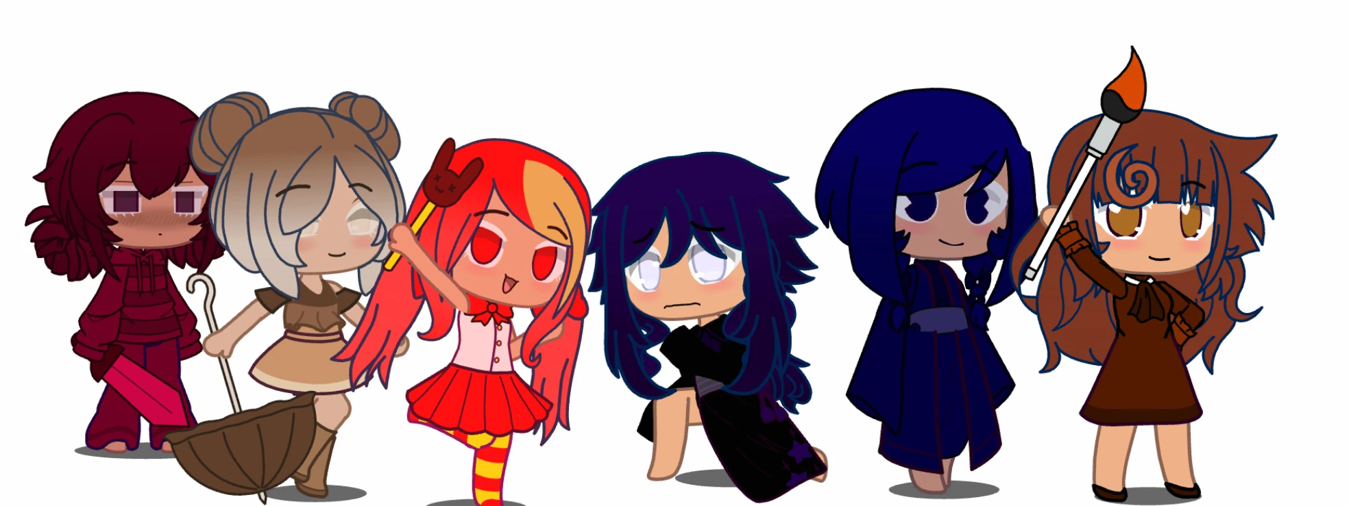 Name my 6 OCs, and their types. | Fandom