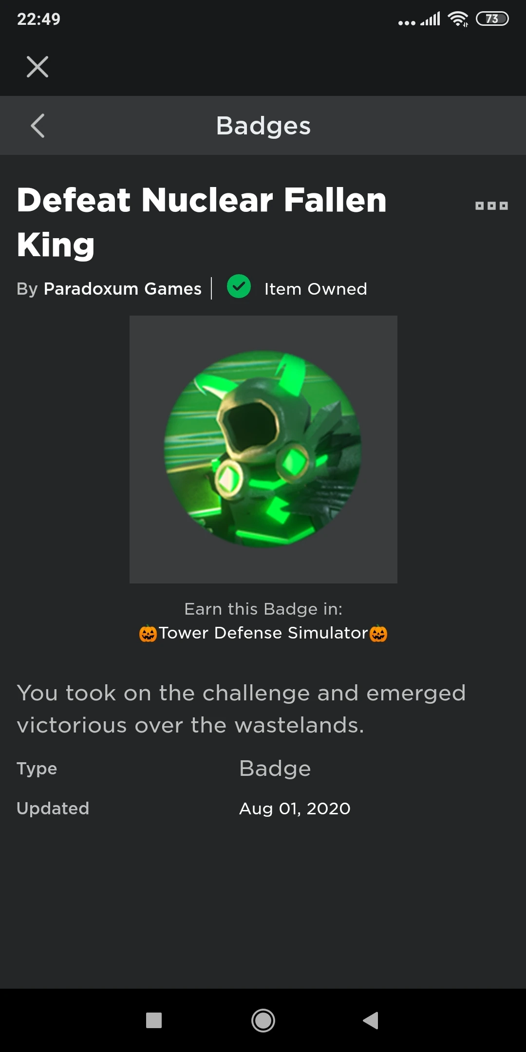 I BEAT NUCLEAR FALLEN KINGGG | Fandom