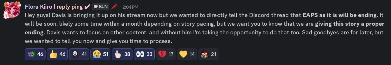 Important news about EAPS | Fandom