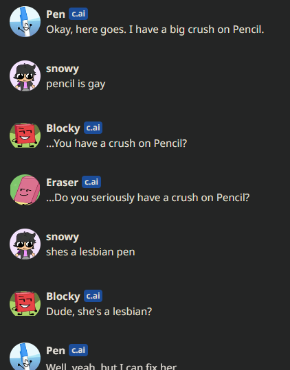 CACKLING he would NEVER | Fandom