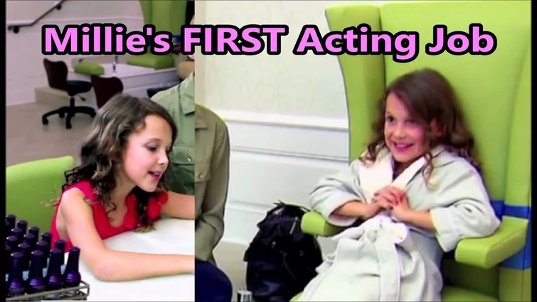 Millie's First commercial (age 8) | Fandom