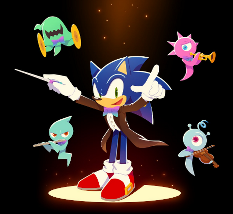 Here's some artwork the JP Sonic Twitter posted for the Tokyo Game ...