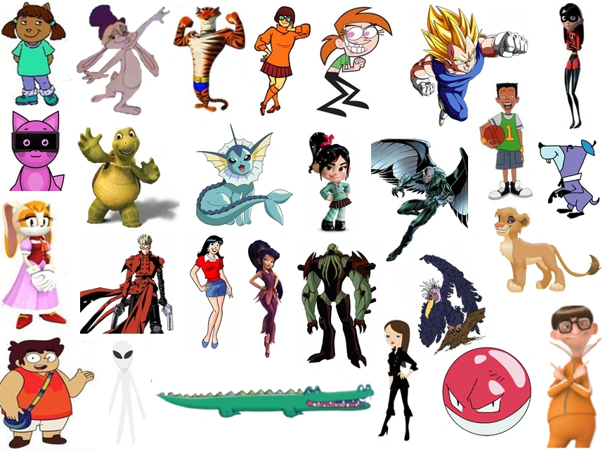 Click the 'V' Characters Quiz - By GloboVideoFan