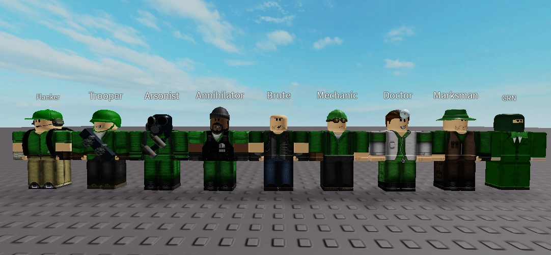 TC2 gang but they're made to look like the TF2 gang. | Fandom