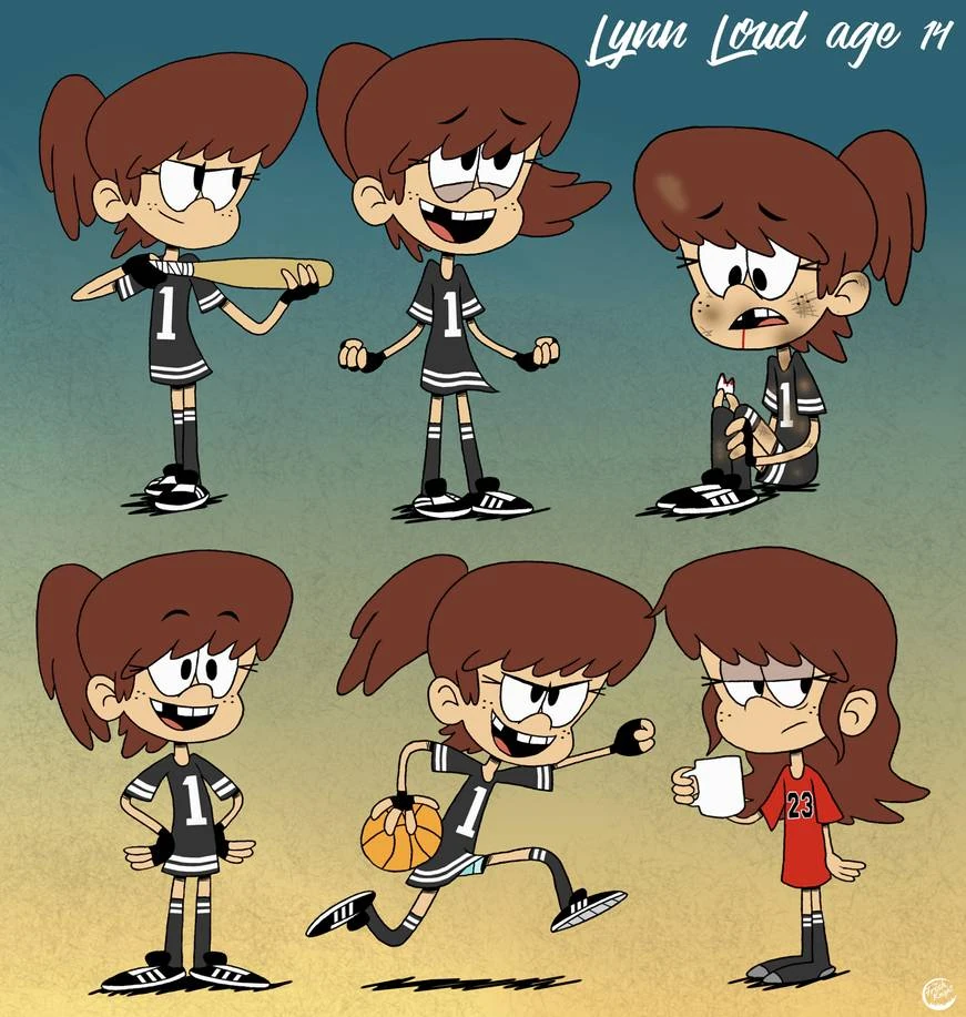 Lynn Loud (14 Years, W/Loose Tooth) | Fandom