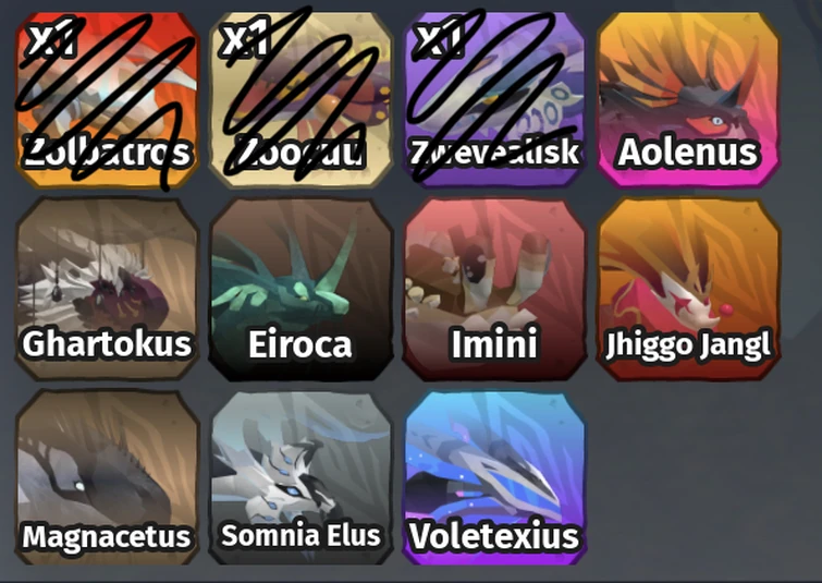 SELLING 3 RARE TRIPLE MUT CREATURES | Fandom