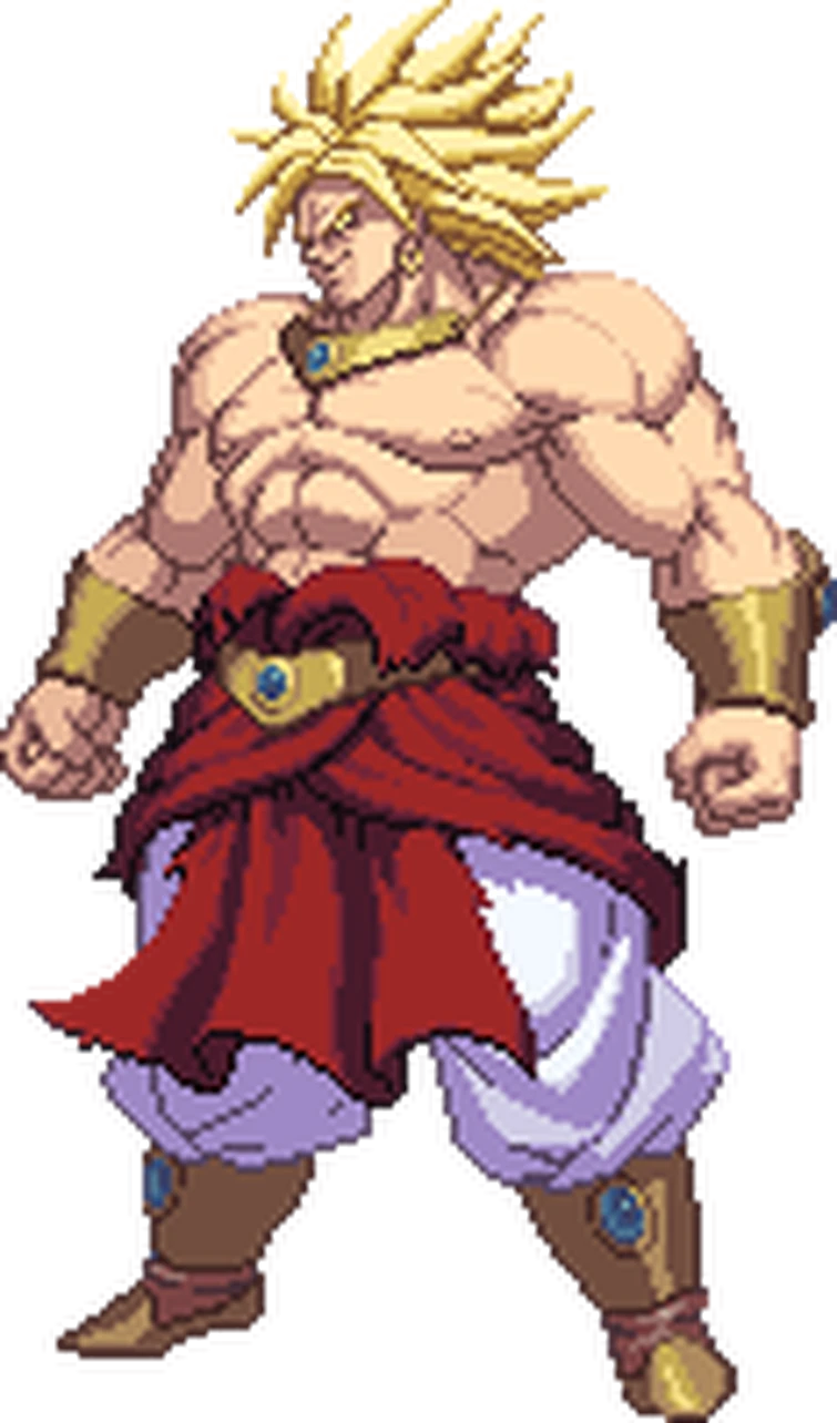 LSSJ Broly Sprite Recolor | Fandom