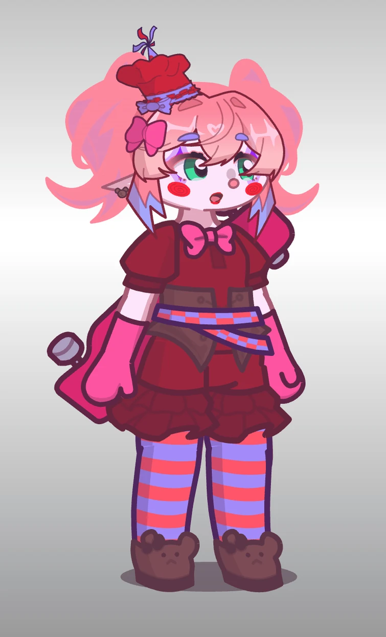 I tried making a stylized Circus Baby design. | Fandom