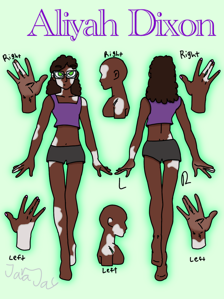 Body reference sheet, for Aliyah | Fandom