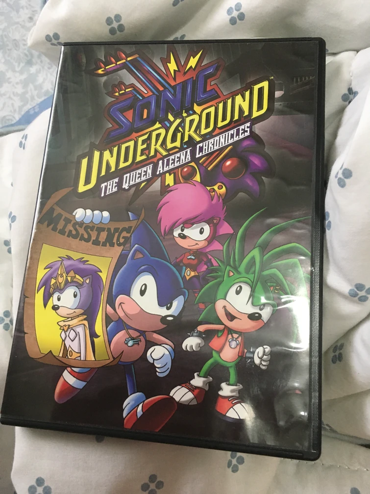 I got a sonic underground dvd! | Fandom