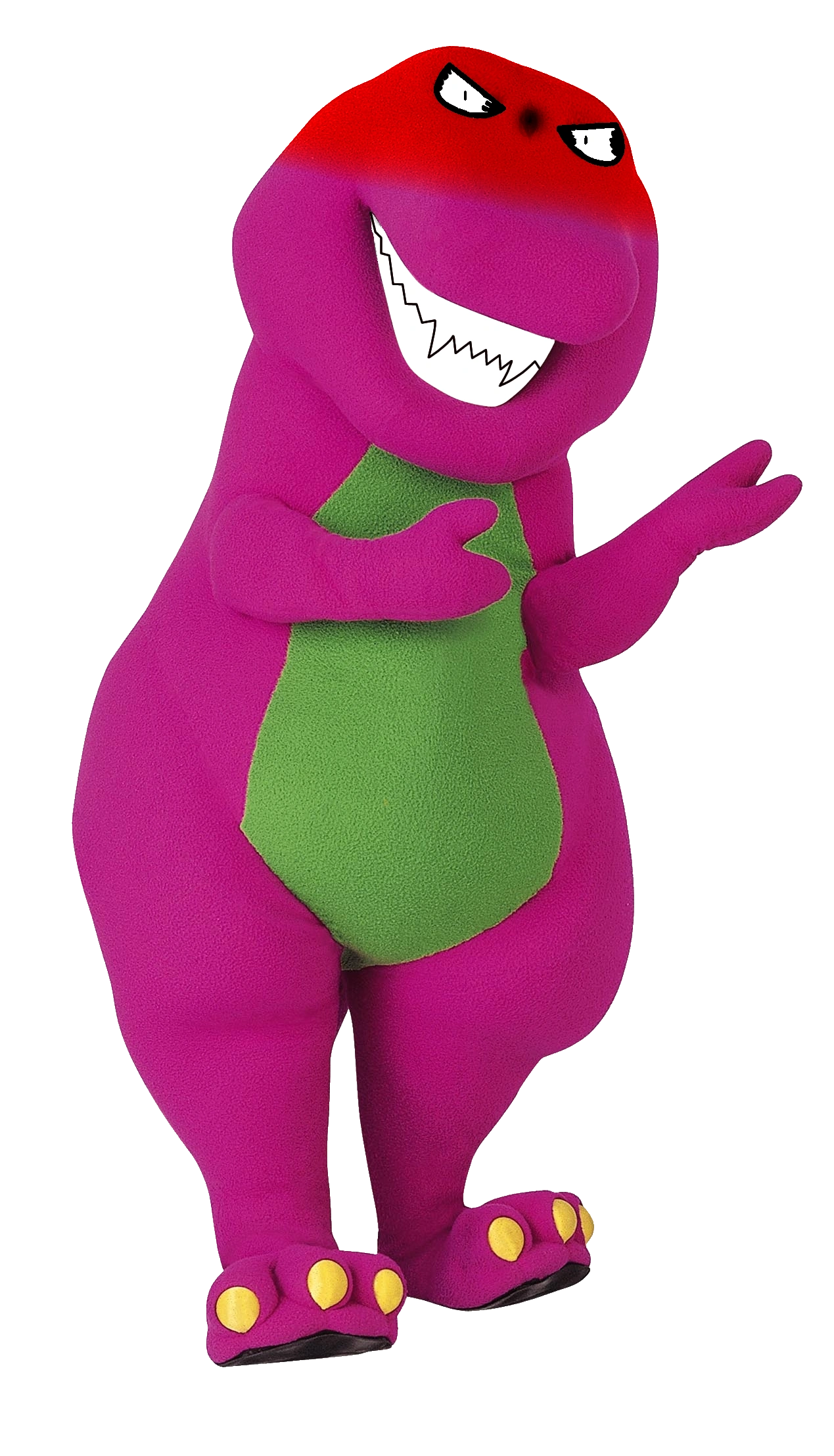 I Made My Version of Agressive Barney | Fandom
