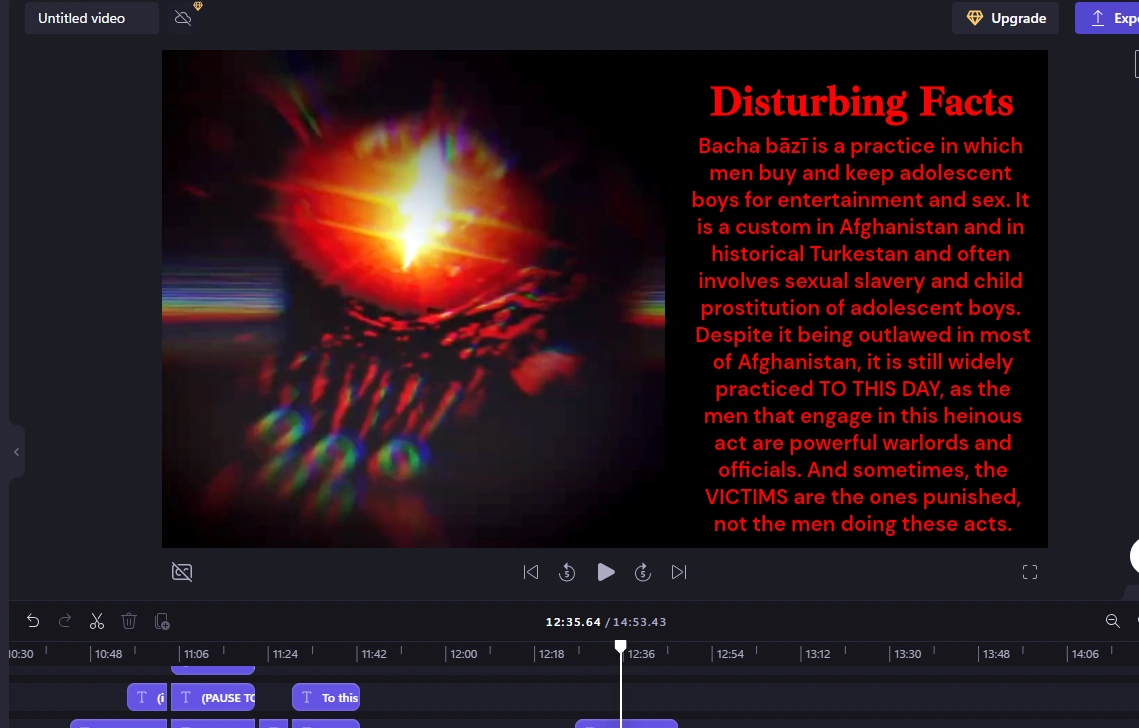 guys i need suggestions for disturbing facts that haven't been covered ...