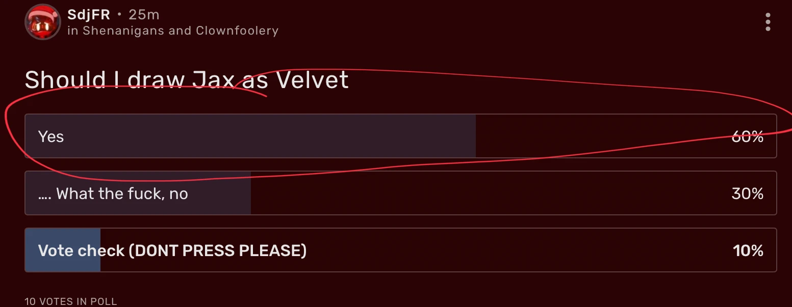 JAX AS VELVET AHHH- | Fandom